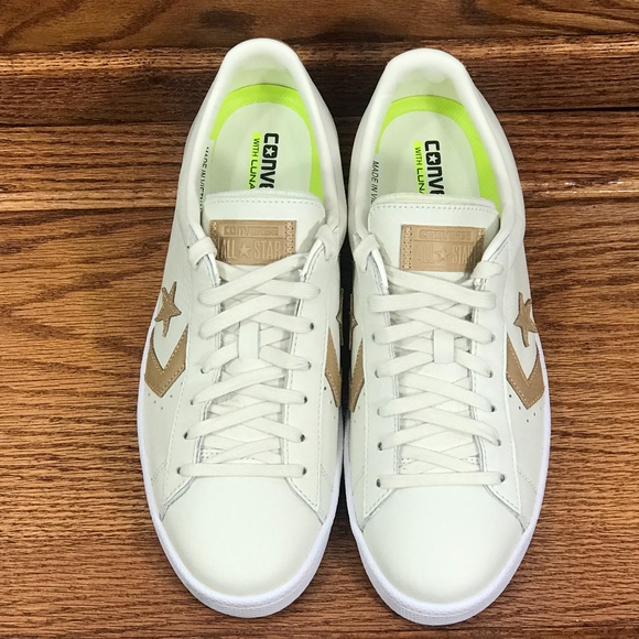 Converse | Shoes | Converse Pl 76 Ox Egret Tan Egret Shoes | Poshmark